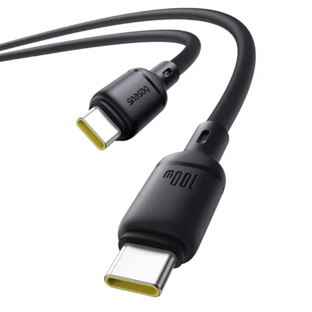 Baseus Silky Series | USB-C to USB-C Cable | 100W PD Fast Charging | 4 – MUSTAFA COMPUTERS