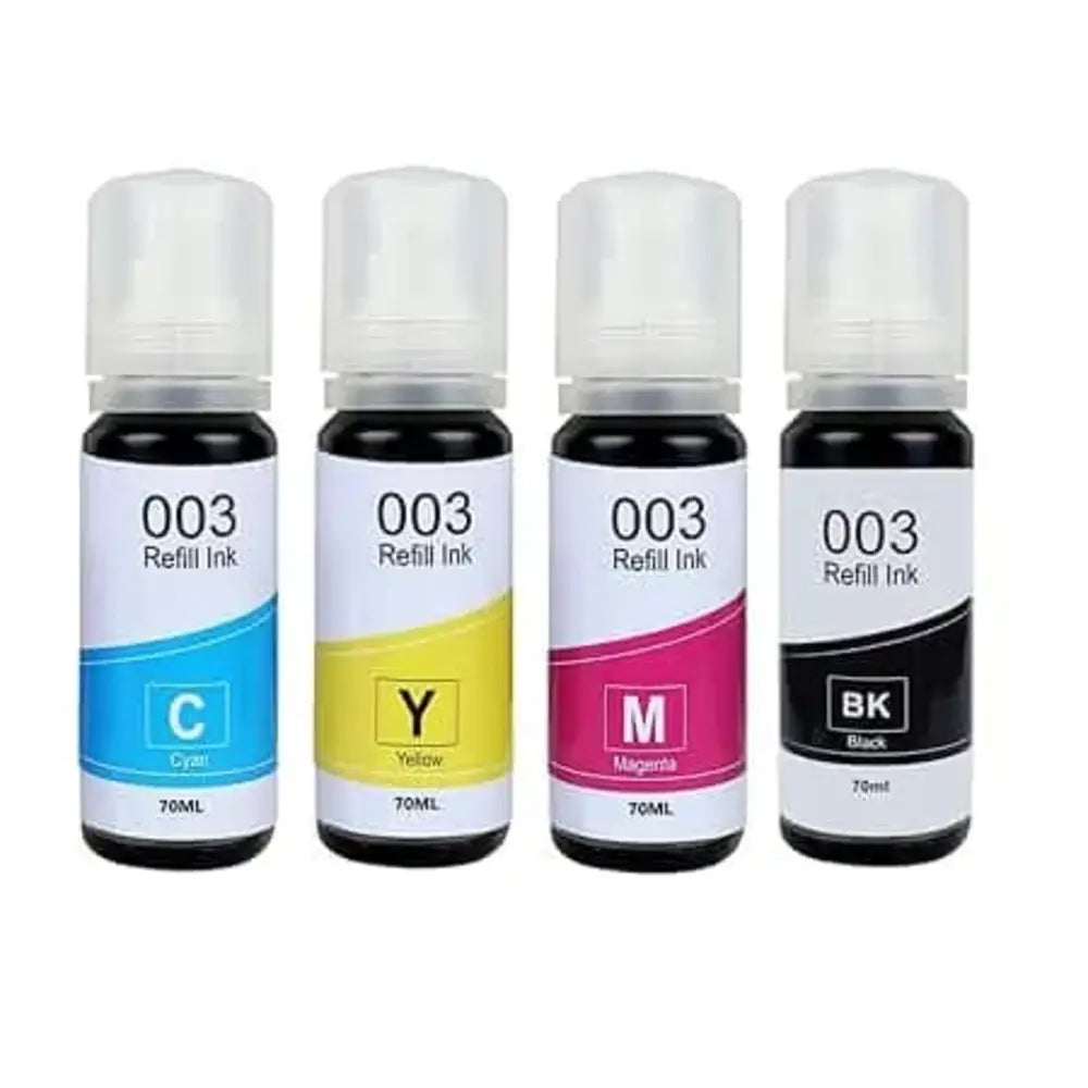 Epson 003 Ink Bottle 65ml (4-Color Set) | Genuine Ink for EcoTank Prin – MUSTAFA COMPUTERS