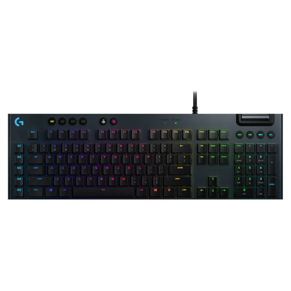 Logitech G813 | LIGHTSYNC RGB Mechanical Gaming Keyboard | Linear Red – MUSTAFA COMPUTERS