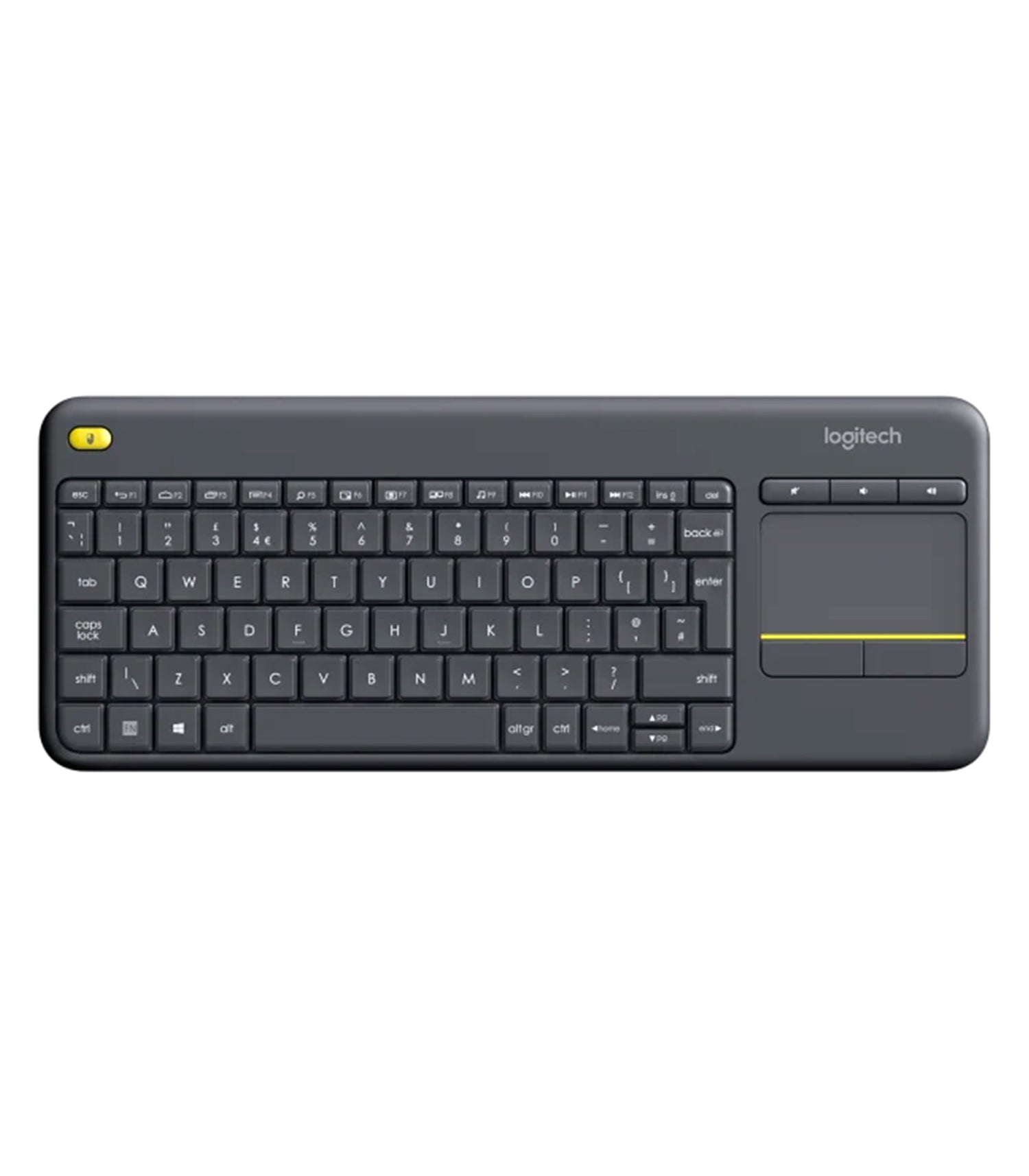 Logitech K400 Plus | Wireless Touch Keyboard | Relaxed Wireless Contro ...