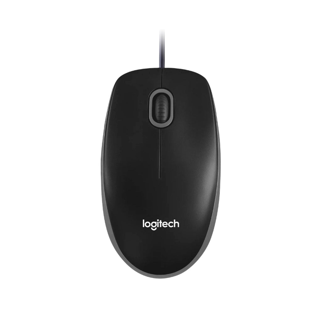 Logitech B100 Optical USB Wired Mouse | 800 DPI | Ambidextrous Design ...