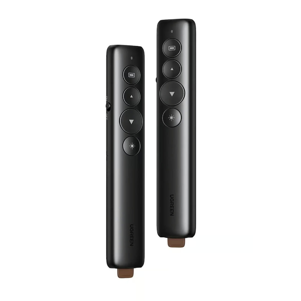 UGREEN 50654 | Wireless Presenter with Laser Pointer | 2.4GHz USB Rece ...