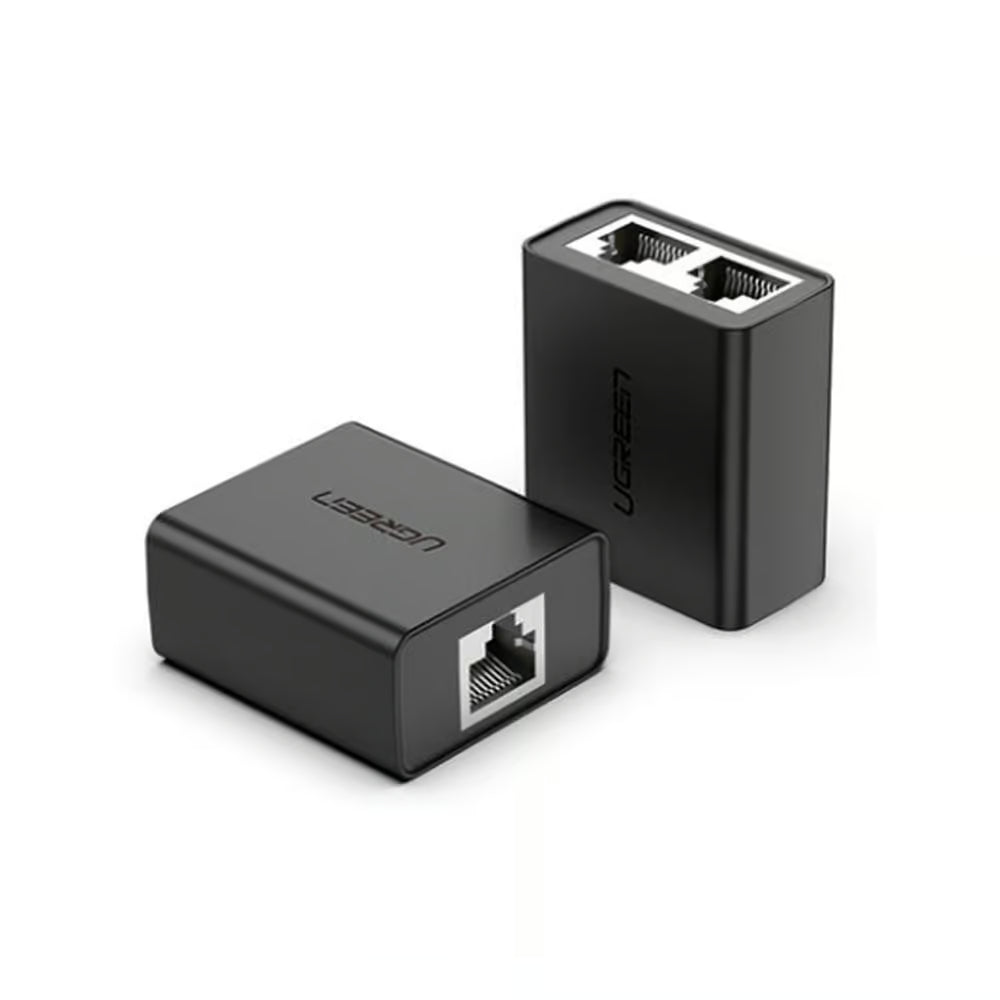 Ugreen 50923 | RJ45 Splitter Adapter | 2 Pack – Black – MUSTAFA COMPUTERS