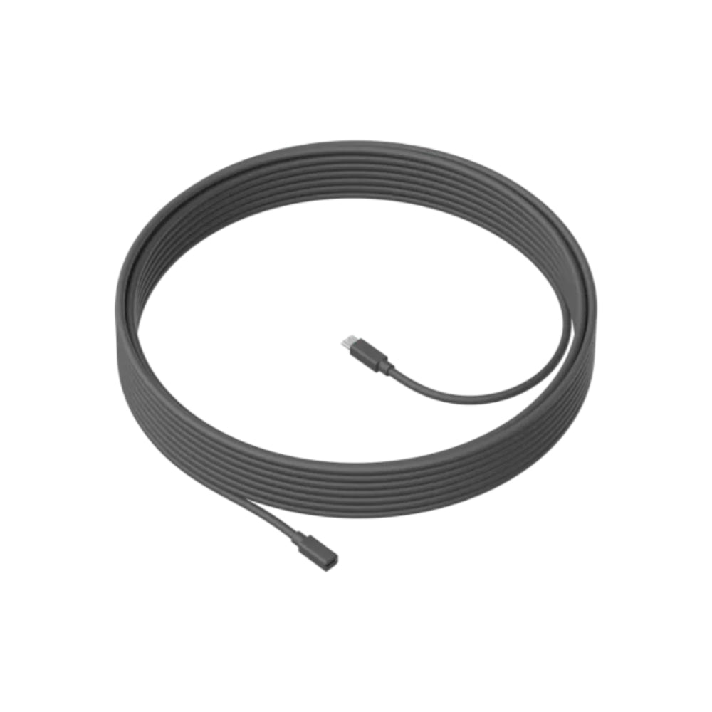 Logitech 10M Extended Cable for MeetUp Mic | Extended Reach for Profes ...