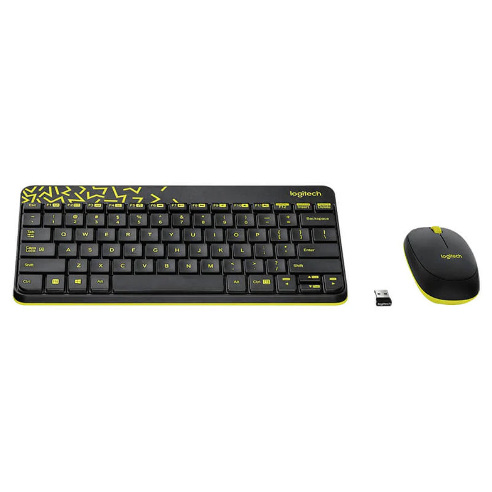 Logitech MK240 NANO Wireless Combo | Compact Keyboard + Mouse | 2.4GHz ...